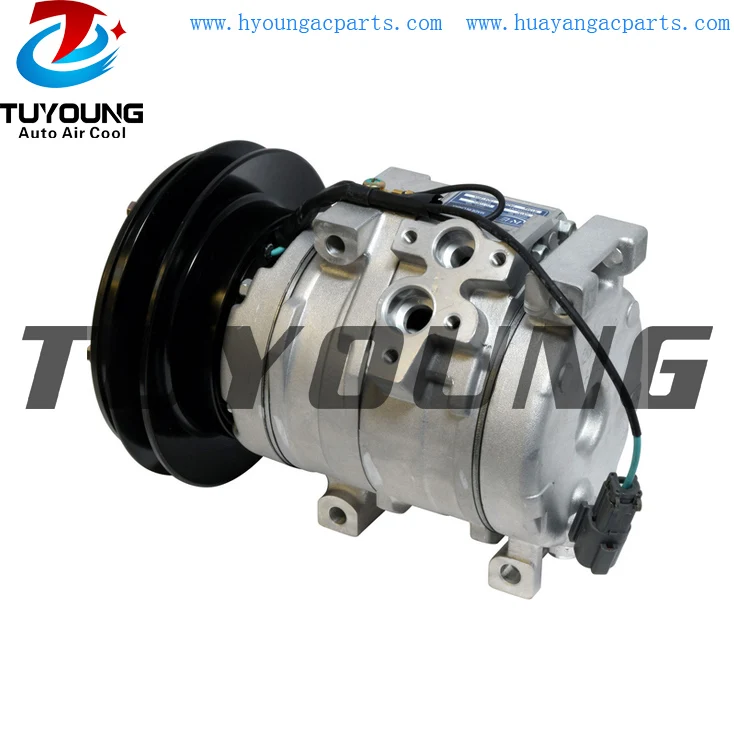 24v-10S15C-AC-Compressor-For-John-Deere-Komatsu-Kobelco-Hitachi-CO ...