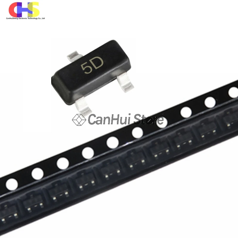 100pcs Mmbd914 5d Sot23 914 0.3a/100v Smd Diode New Original - Diodes ...