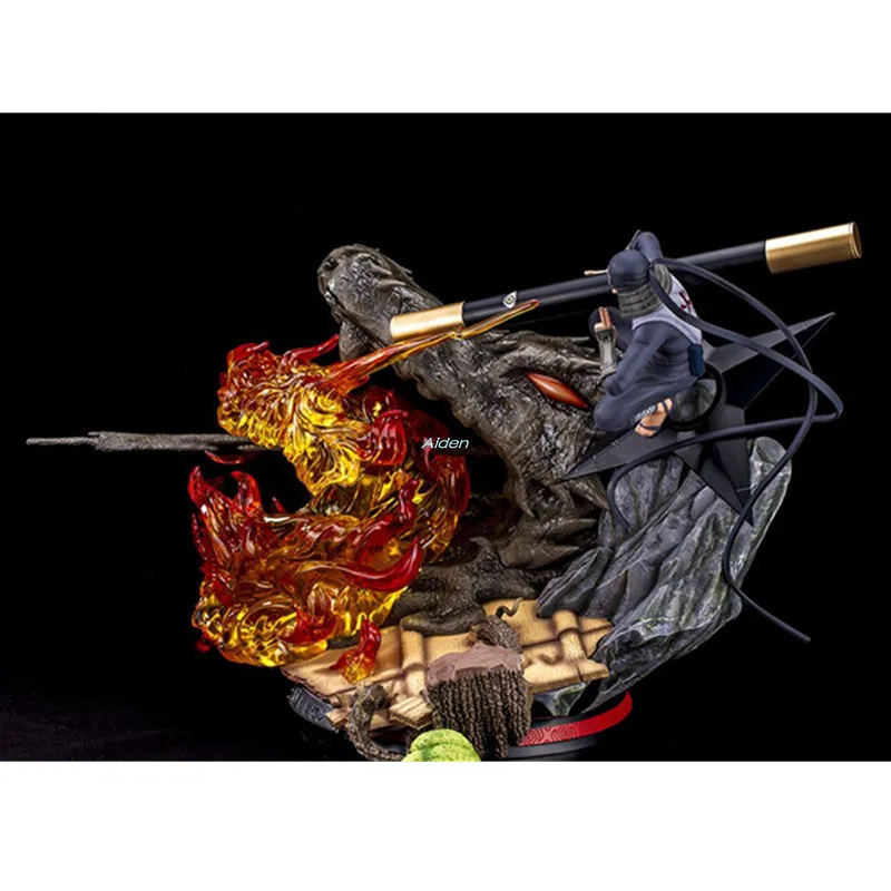 15" NARUTO Statue The Fire Nation Bust Sarutobi Hiruzen Full-Length ...