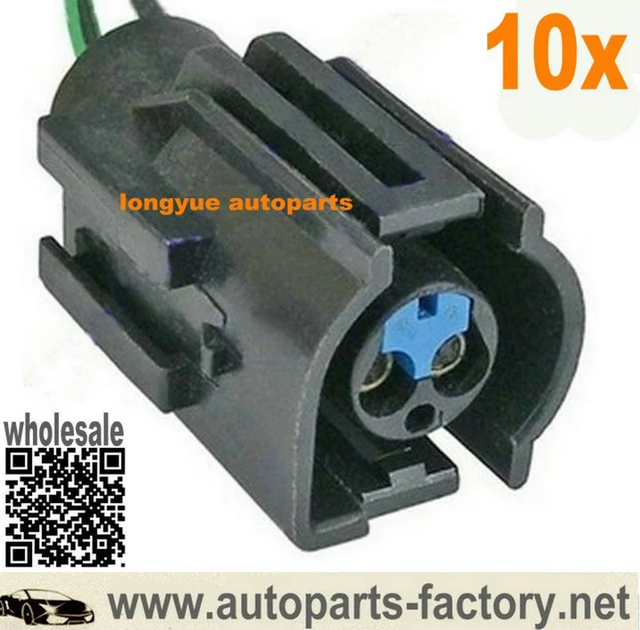 Longyue-10pcs-2-Pin-Radiator-Fan-Switch-Plug-Connector-Sierra-Cosworth ...