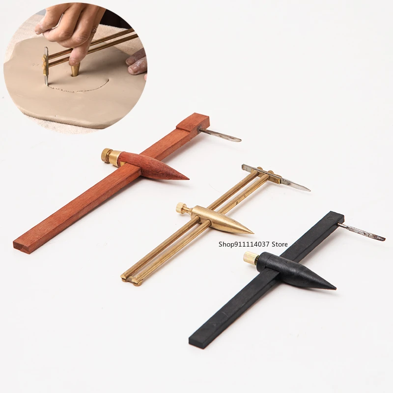Pottery Art Tools Circle Cutter Circular Cutting Tools Plastic Wooden ...