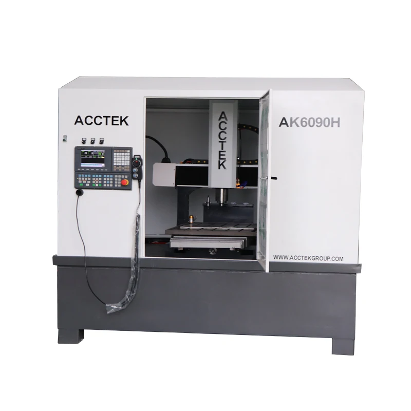 Fresadora cnc para metal, mini fresadora 3d, 6060, 6090|Fresadoras para ...