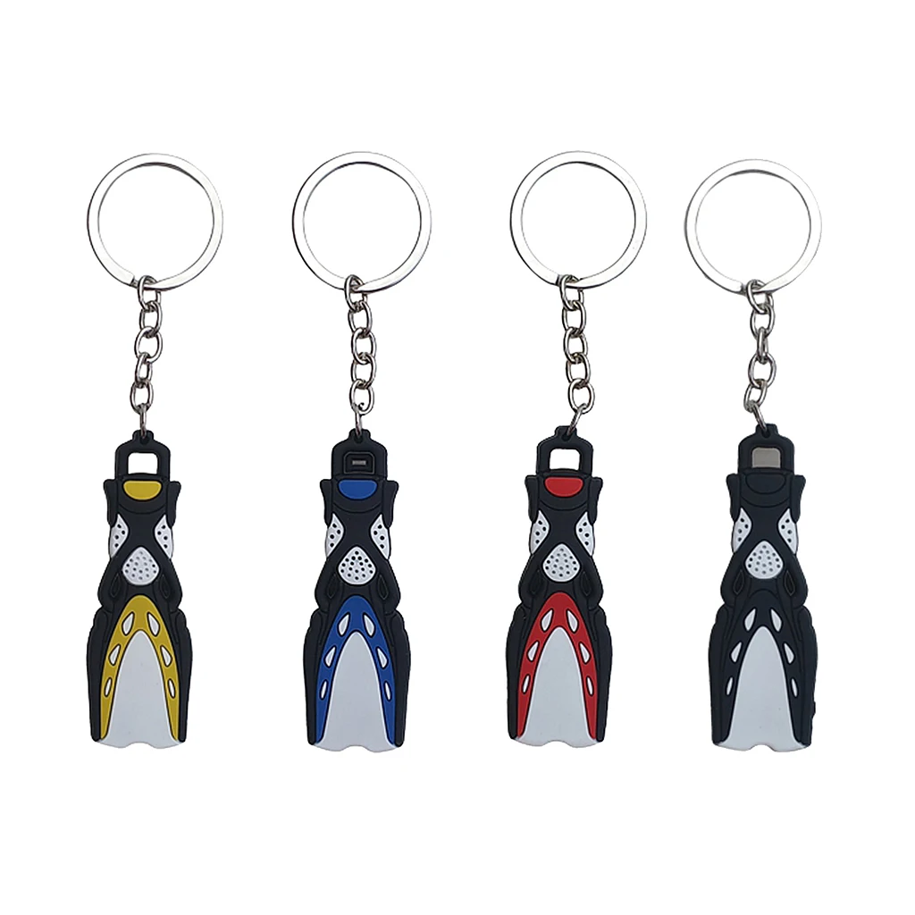 Scuba-Flipper-Key-Chain-Dive-Fins-Keychain-Key-Ring-Holder-Scuba-Dive ...