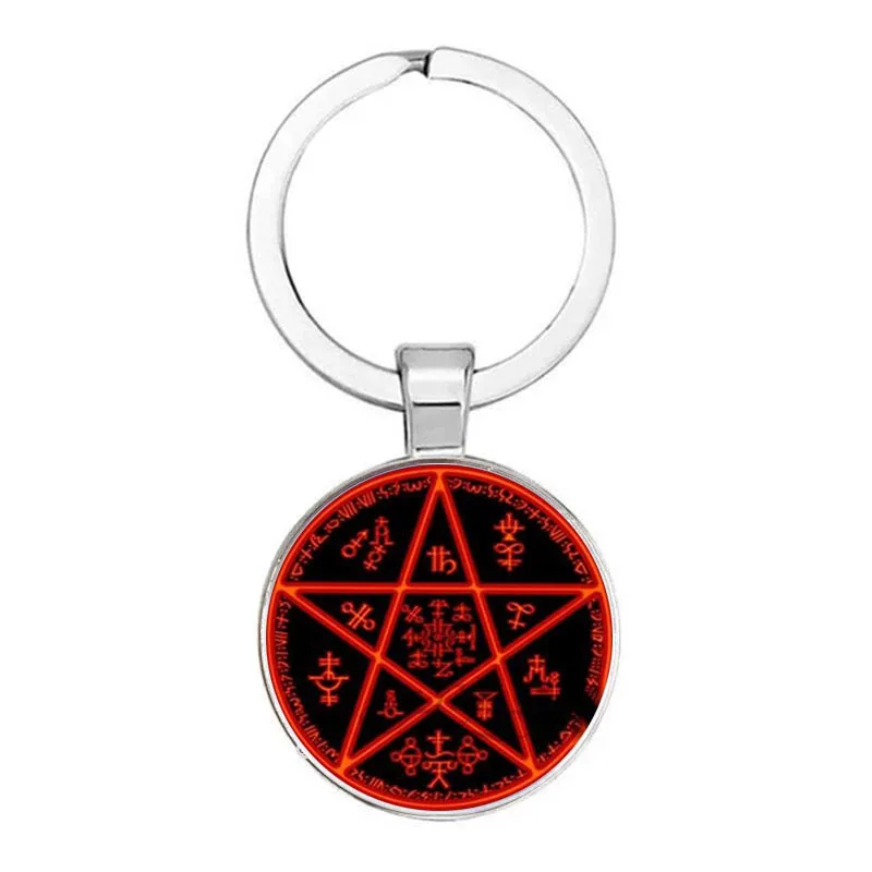 Brand-New-Design-Hellsing-Alucard-Five-Pointed-Star-Fashion-Keychain ...