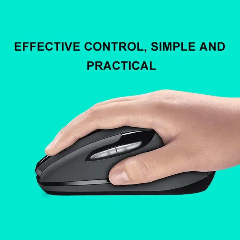 Logitech M545/M546 2.4GHz Wireless Laser Mouse Ergonomic Optical Gaming ...