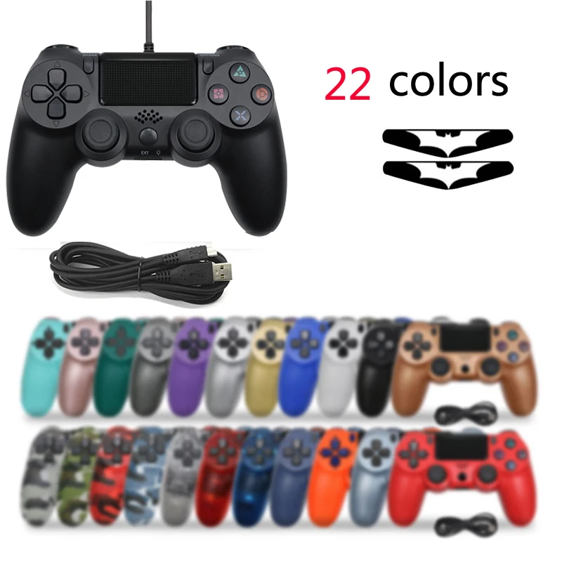 Usb Wired Joystick For Ps4 Controller Fit For Mando Ps4 Console Gamepad ...