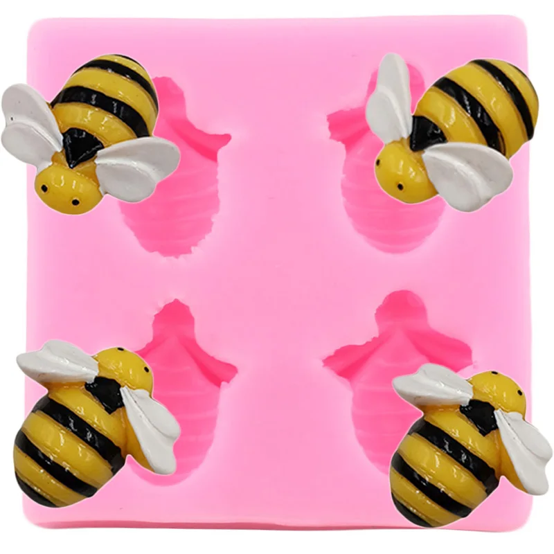 Molds Craft Supplies & Tools Silicone mold of little bees etna.com.pe