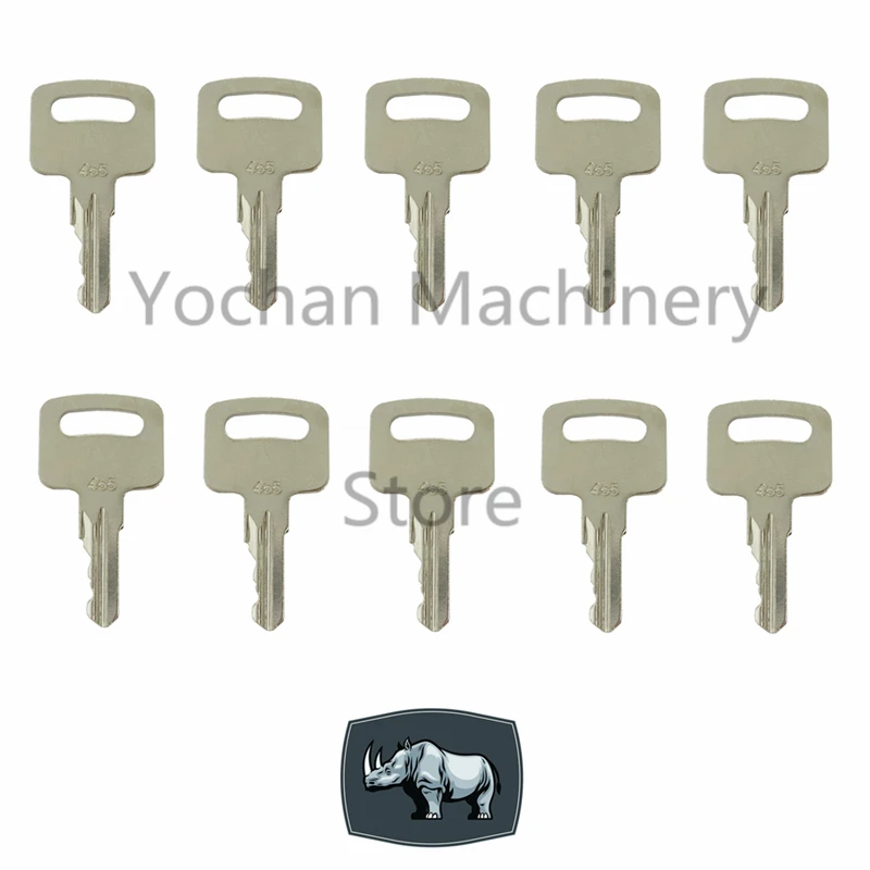 Niftylift 455 Set Of 10 Keys For Genie Skyjack Kubota Whisper Ronis ...