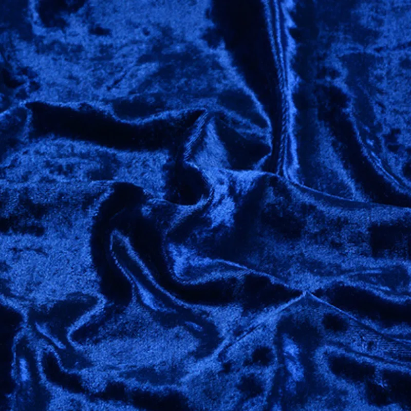 Blue Velvet Fabric