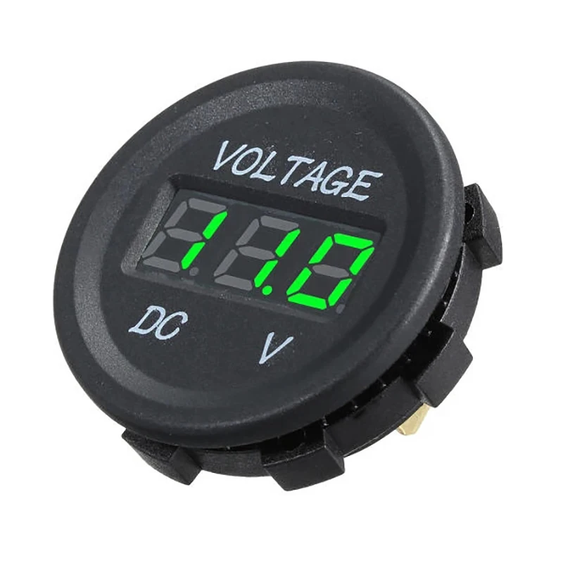 DC-12V-LED-Panel-Digital-Voltage-Meter-Display-Voltmeter-For-Car ...