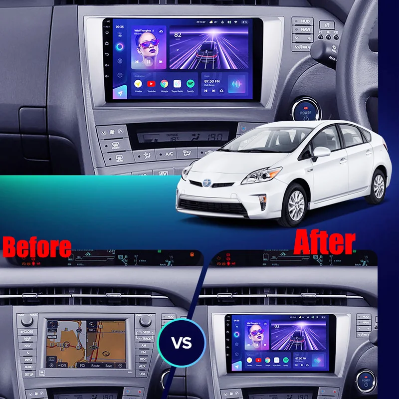 Car-Audio-Navigation-Stereo-Carplay-DVR-360-Birdview-Around-4G-Android ...