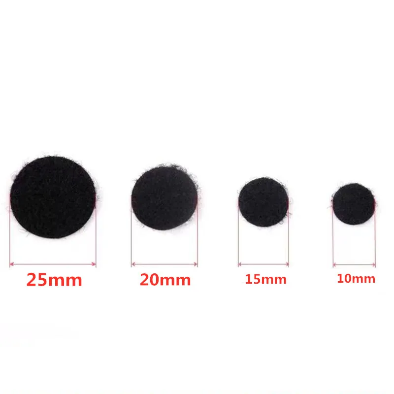 Velcro collant,20mm white 100 pair--Bande adhésive double face ...