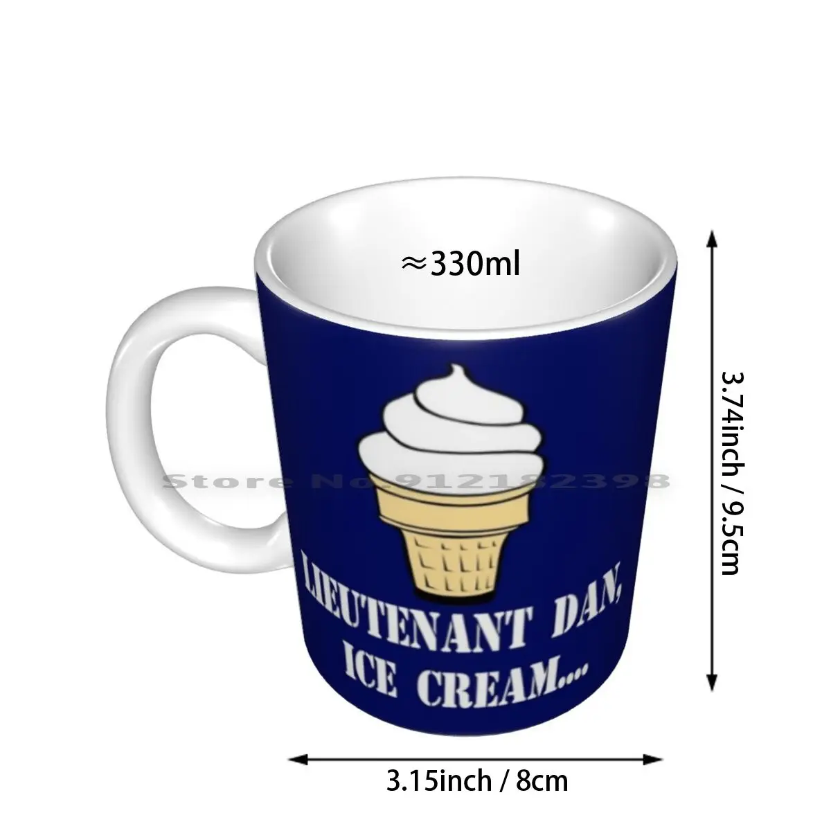 Forrest Gump Lieutenant Dan Ice Cream