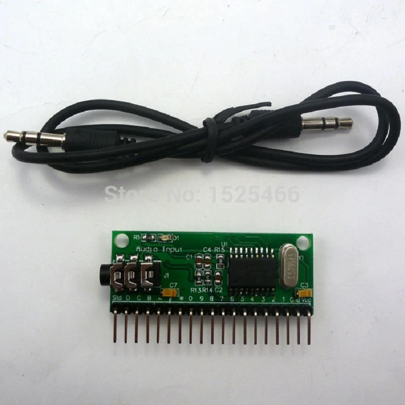 16 Channel DTMF MT8870 Audio Decoder Phone Voice Decoding Controller ...