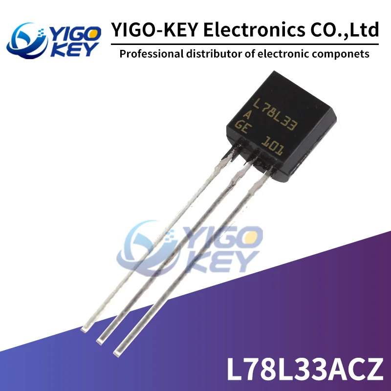 10Pcs L78L33ACZ TO 92 78L33 TO92 L78L33 New and Original|Integrated ...