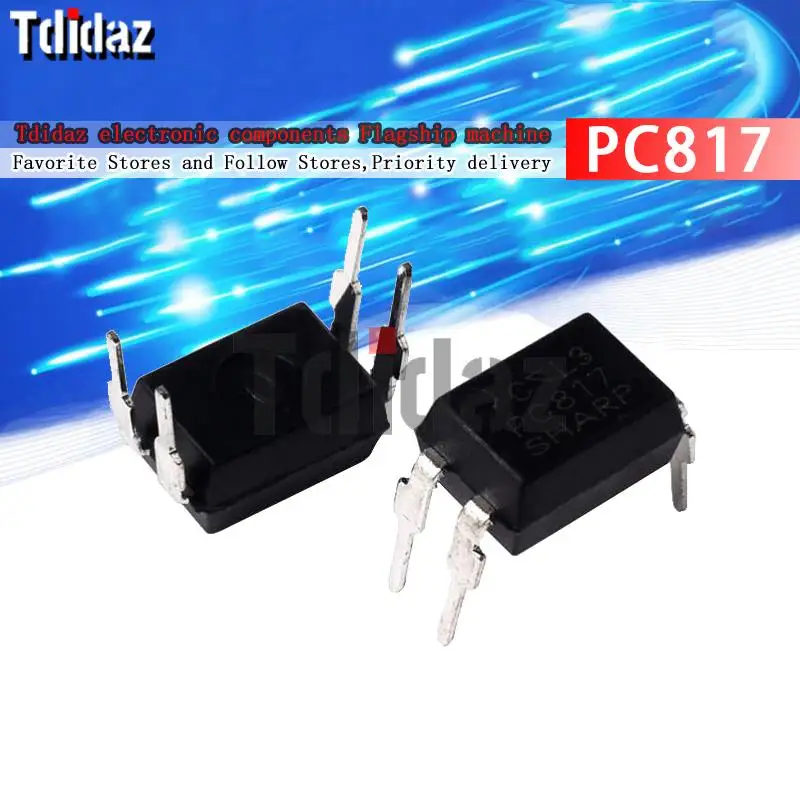 10 piezas PC817 PC817C DIP4 PC817B EL817 DIP 4 DIP nuevo y Original IC Chipset|Circuitos ...