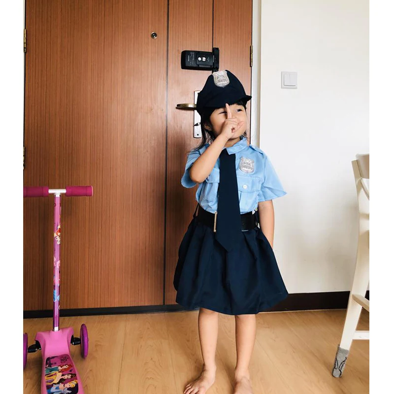 Halloween Costumes For Kids Girls Police