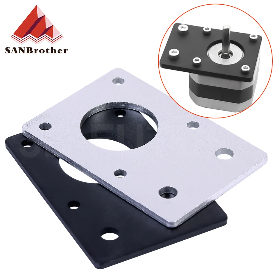 NEMA 17 42 Series Stepper Motor Mounting Plate Fixed Plate Bracket 2020 ...