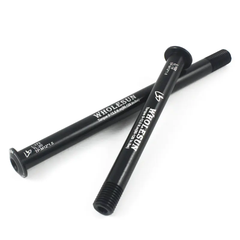 1 Pair Bicycle Thru Axle Skewers Front Hubs Tube Shaft MTB Road Bike ...