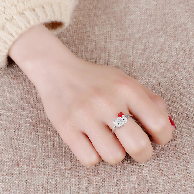Hello Kitty Engagement Ring