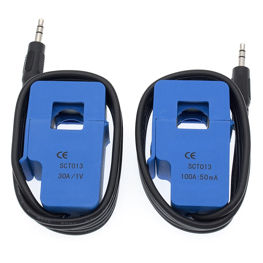 30A 100A SCT-013-030 Non-invasive AC current sensor Split Core Current ...