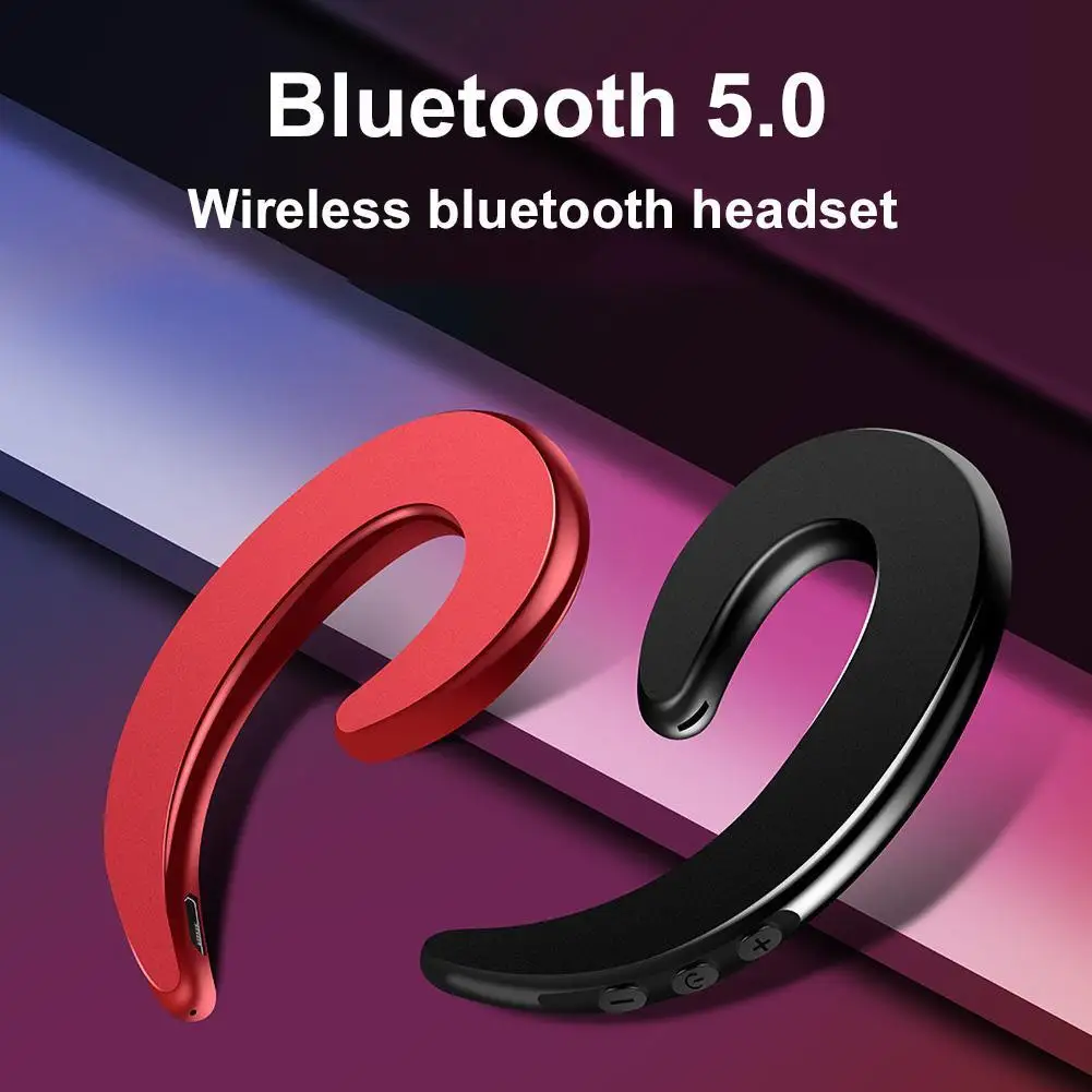Y12-1Pc-Wireless-Bluetooth-Bone-Conduction-Earhook-with-Mic-Car-Driver ...