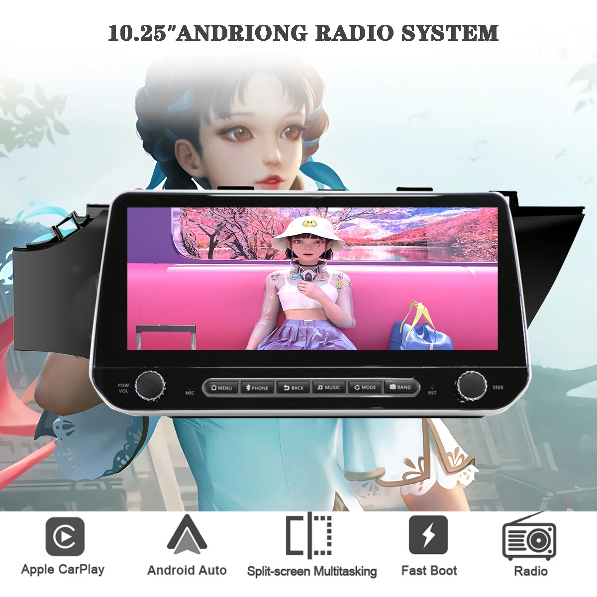8g Ram Android 11 In Dash Car Dvd Pc Tablet Gps Navigation For Kia Rio ...
