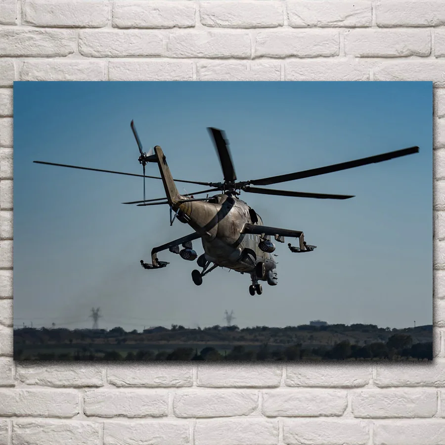 Military Helicopters Poster