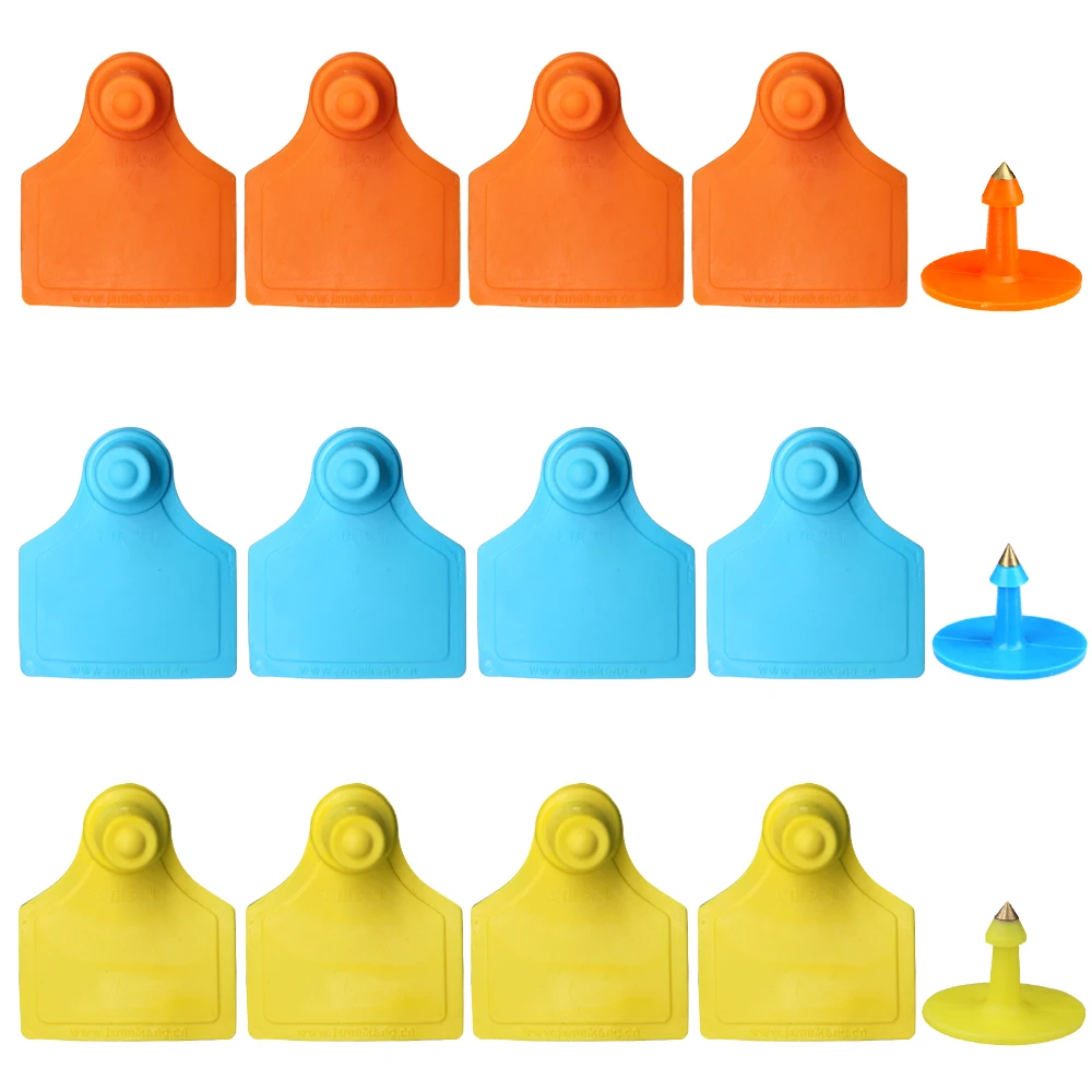 20PCS-4x5CM-Blank-Ear-Tags-for-Goats-Sheep-Cattle-Cows-Pigs-Livestock ...