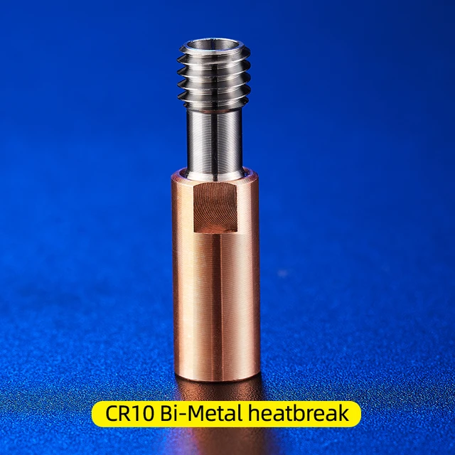 All-Metal NF CR10/CR10-Tcrazy Bi-Metal Heatbreak Titanium Copper Throat ...