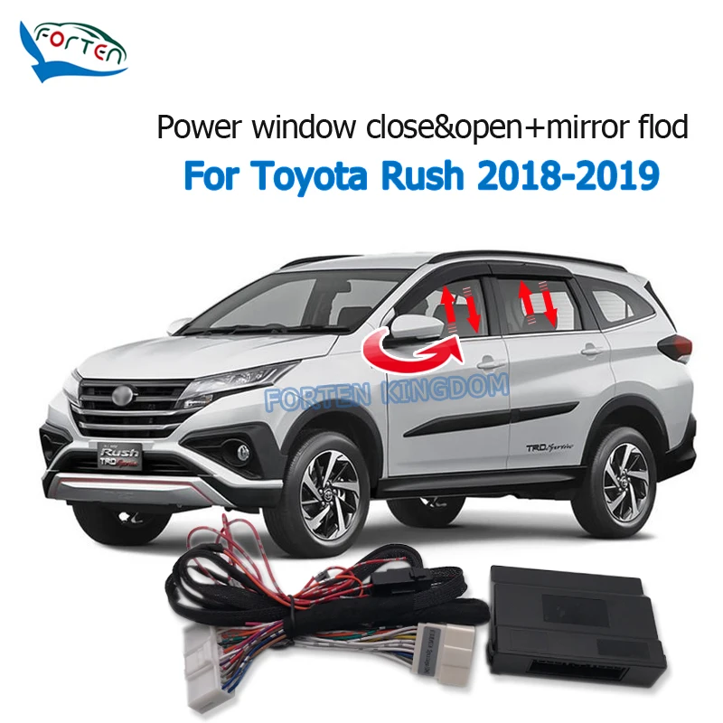 Forten Kingdom Car Side Rear View Mirror Folding And Auto Window Closer ...