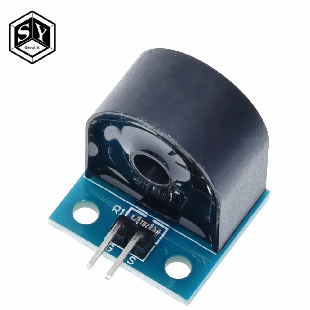 1PCS 5A Sensor Range of Single Phase Module Ac Current Sensor Module ...