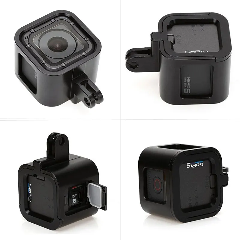 Aluminum Alloy Frame Housing Case Protective Rugged Cage For Gopro 5/4 ...