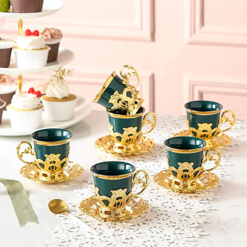 Luxury-European-Coffee-Cup-and-Saucer-Set-Porcelain-Original-Mug ...
