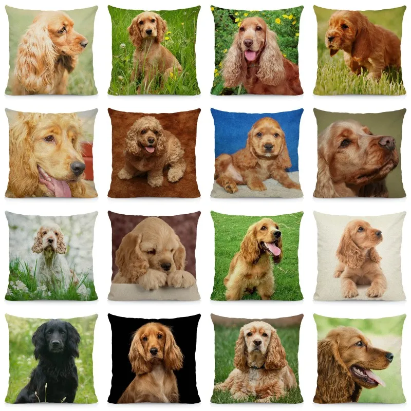 Cocker Spaniel Decorations | Cocker Spaniel Pillows | Cocker Cushion ...