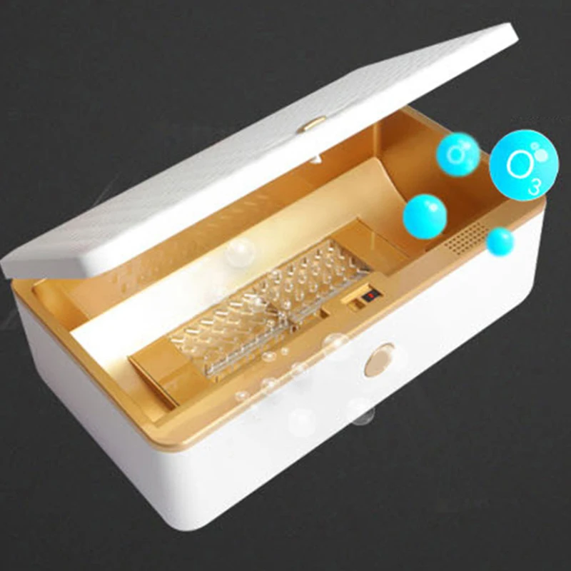 UV Box with LED UV Light Disinfection Cleaning Device with Germicidal ...