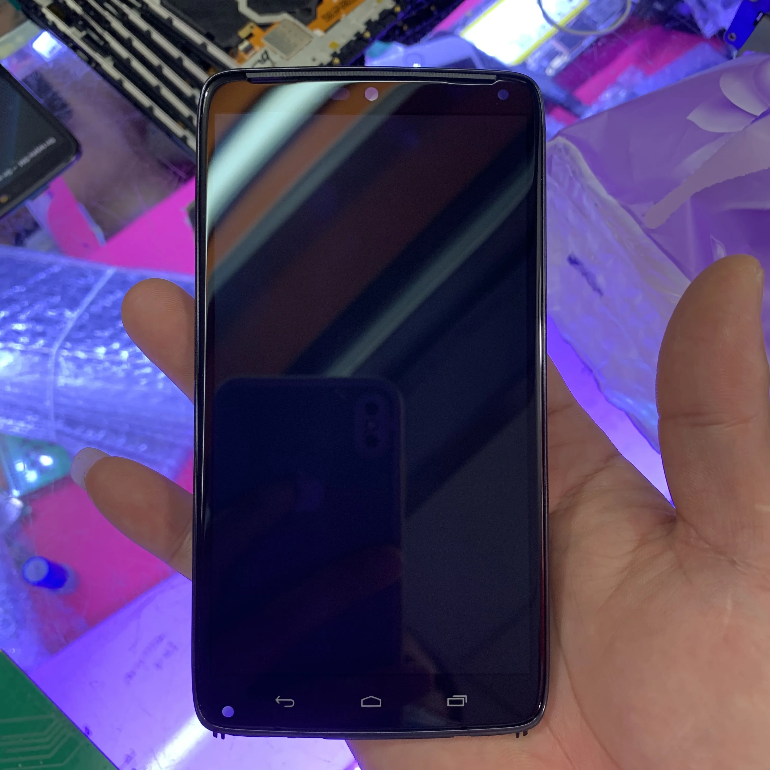 Lcd original para motorola moto droid turbo lcd xt1254 display touch ...