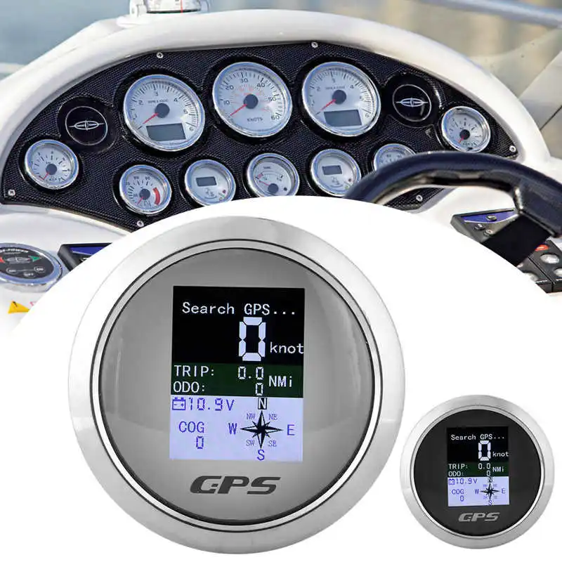 85mm-Digital-GPS-Speedometer-For-Car-Boat-Yacht-Waterproof-Speed-Gauge ...