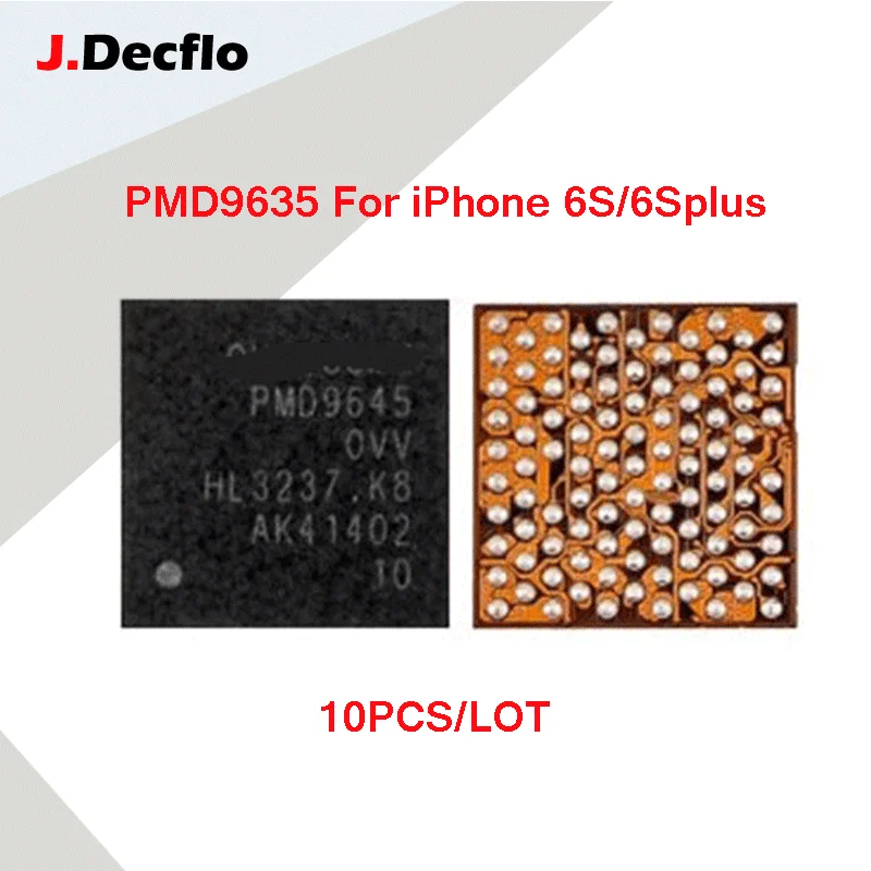JDecflo Circuitos integrados de banda base para iPhone 6S, 6S Plus, Chip IC de potencia pequeña ...