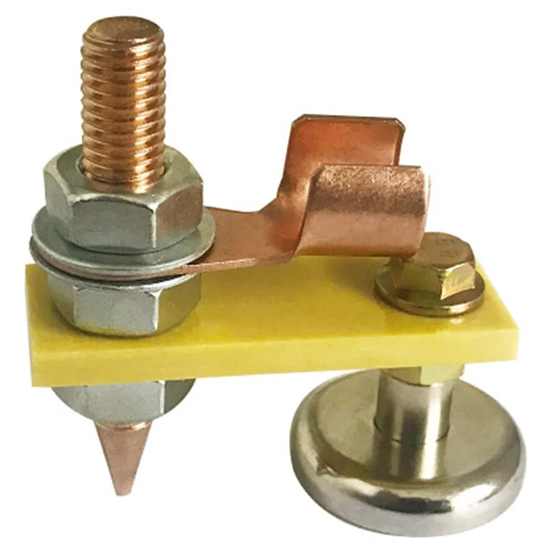 Welding Magnet Head, Magnetic Welding Ground Clamp Copper Tail Welding ...