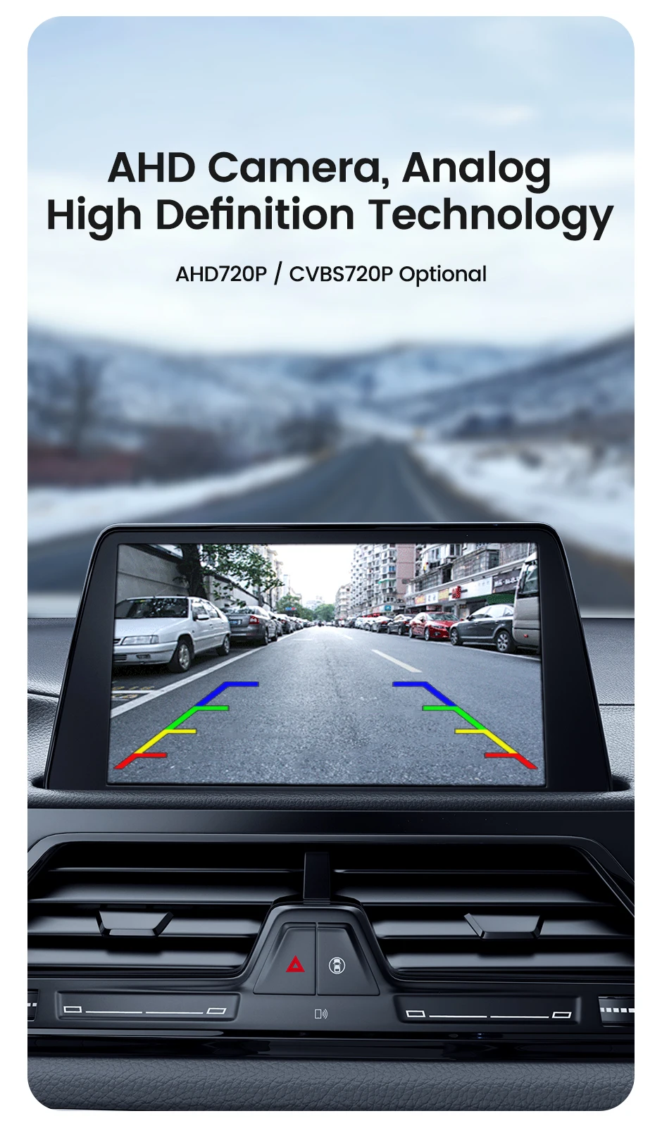 1080P Car Front View Camera for Hyundai IX35 I30 Tucson Accent I40 ...