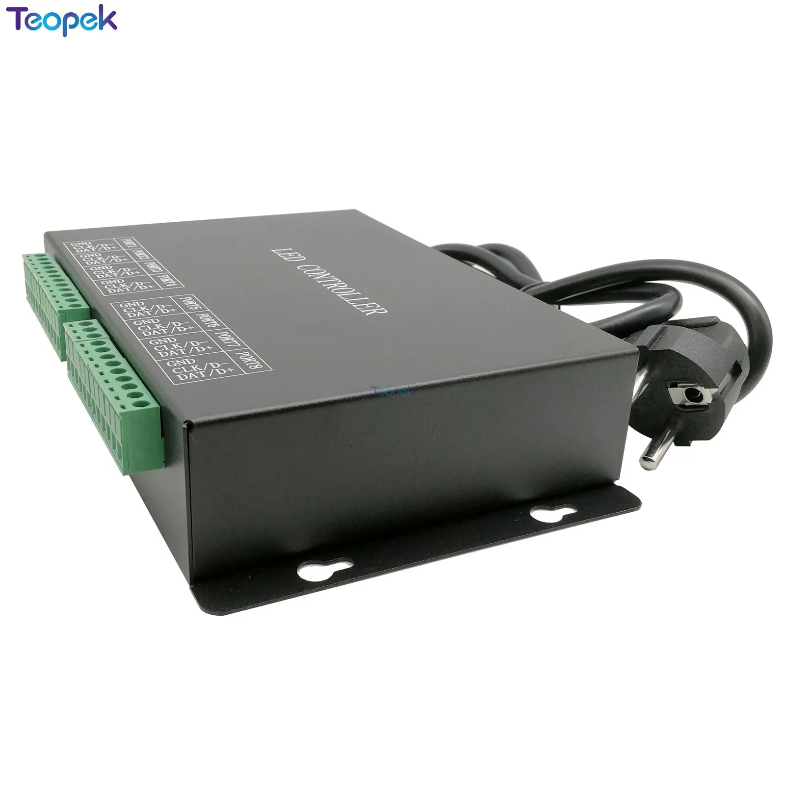 Controlador de píxeles LED H801RC de 8 puertos, funciona con red de ...