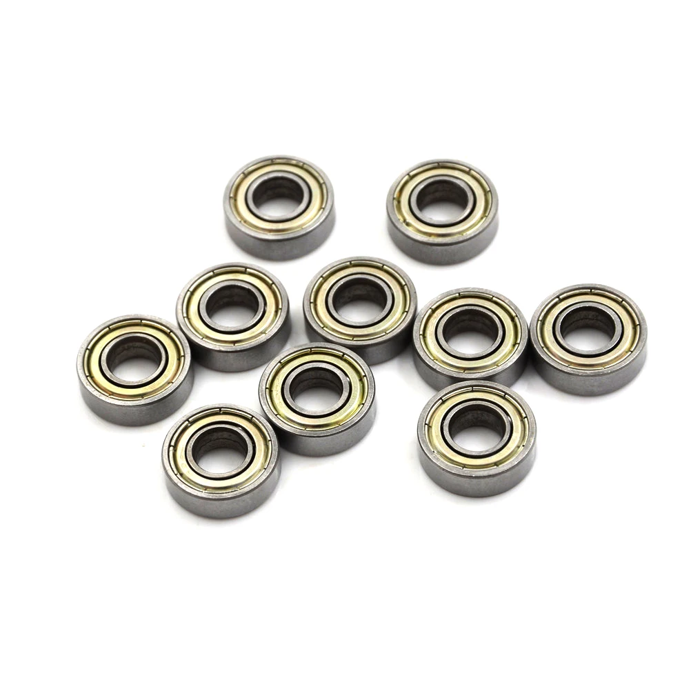 2018 New 10pcs/lot F698-2RS Carbon Steel Bearings 8x19x6 mm Miniature ...