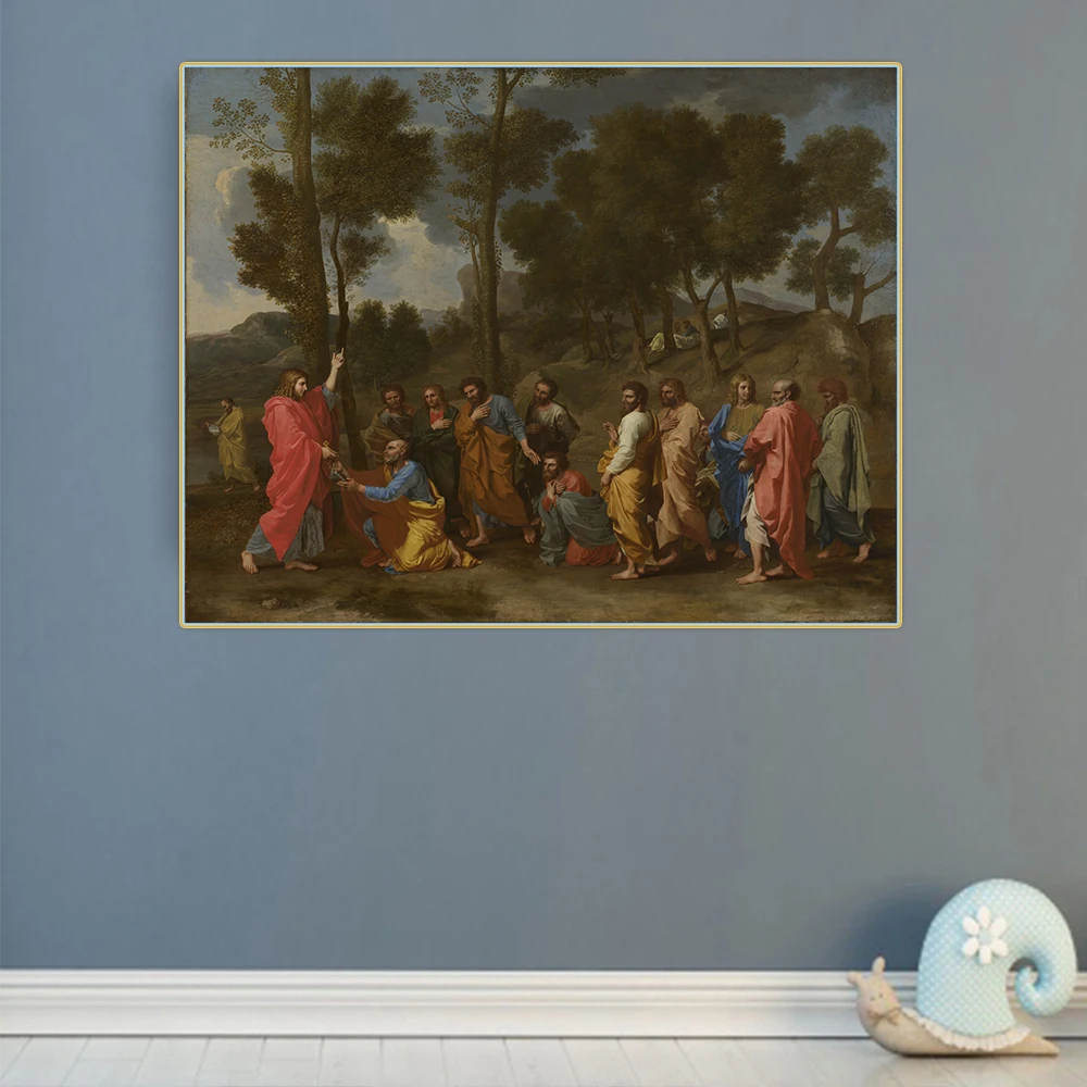 Citon Nicolas Poussin《the Sacrament Of Ordination》canvas Oil Painting ...