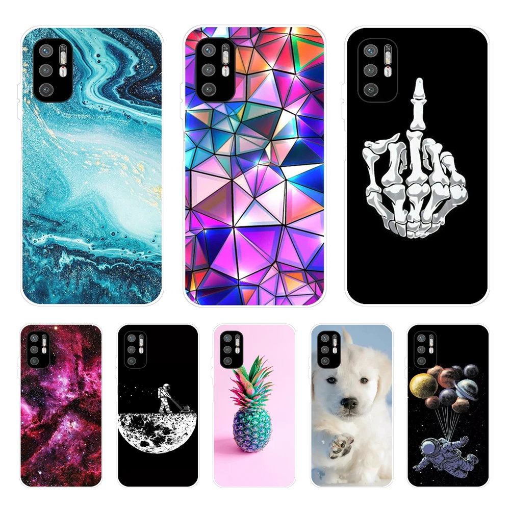 For-Xiaomi-Redmi-Note-10-10S-Case-4G-5G-Silicon-Soft-Tpu-Back-On-Redmi ...