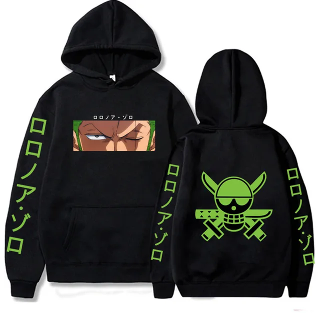 Sudadera con capucha de Roronoa Zoro de One Piece