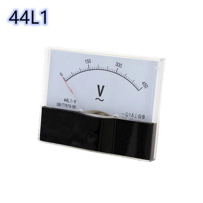 AC44L1 voltmeter analog panel voltmeter mechanical pointer type 90 ...