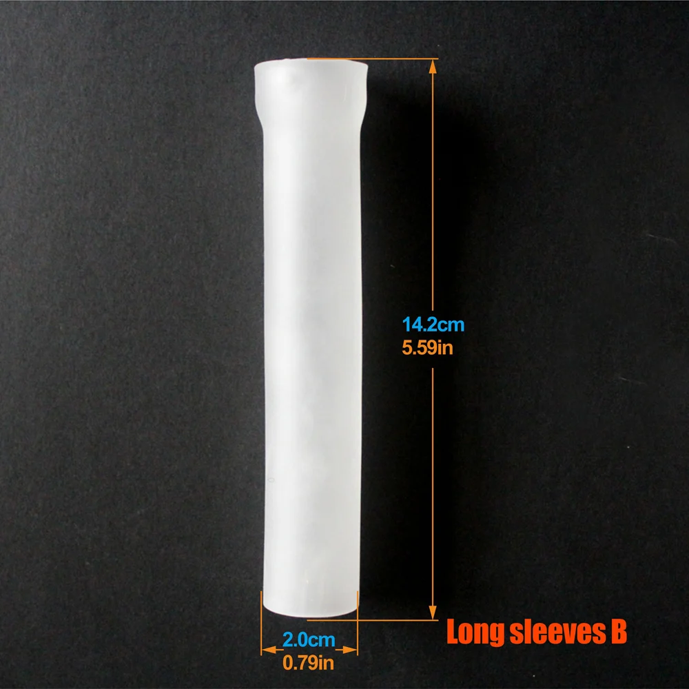 Hanger Enlarger Penis Sleeve Soft TPR Silicone Sleeves for all Penis ...