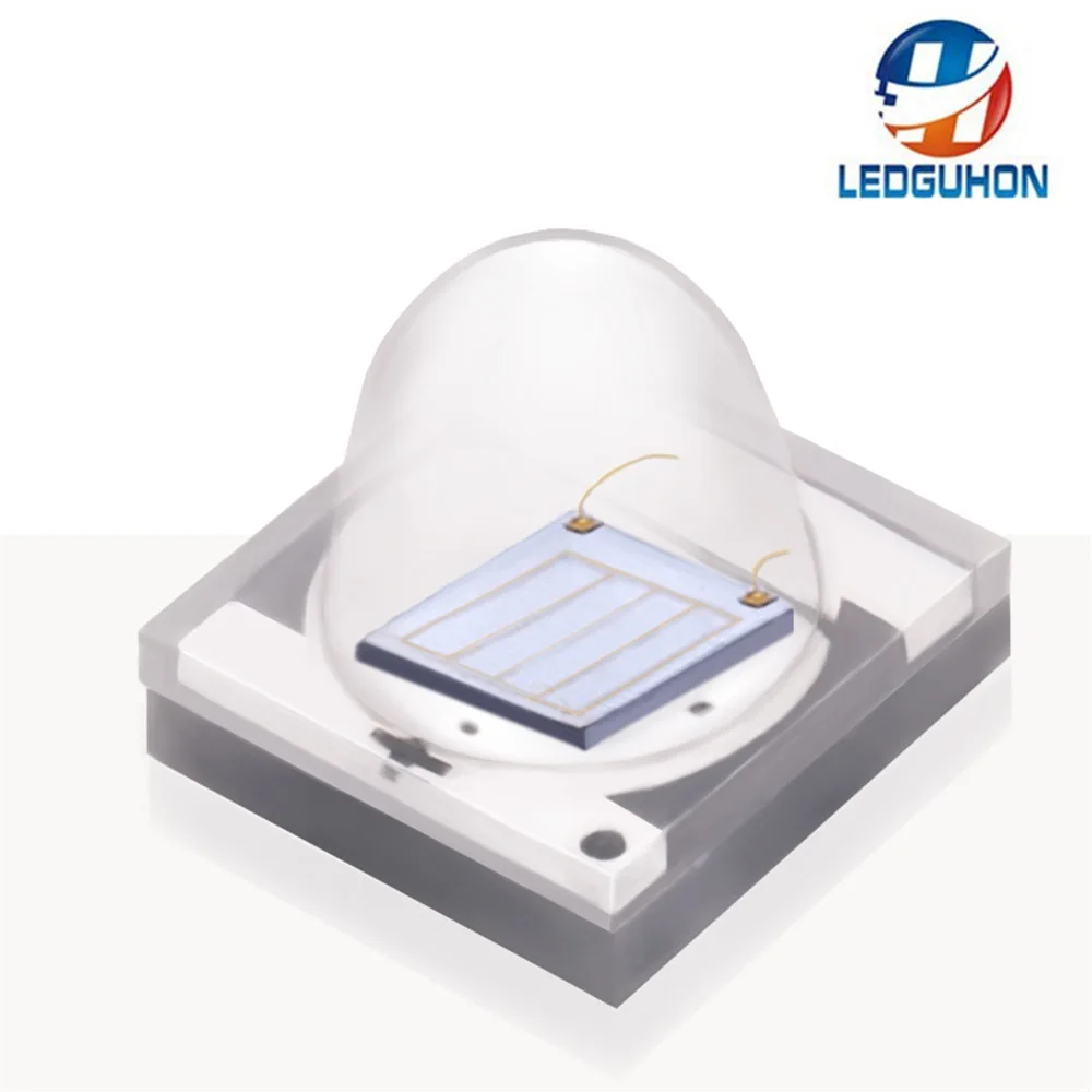 60-degrees-uvA-365nm-370nm-led-3535-glass-ceramic-substrate-3w-led ...