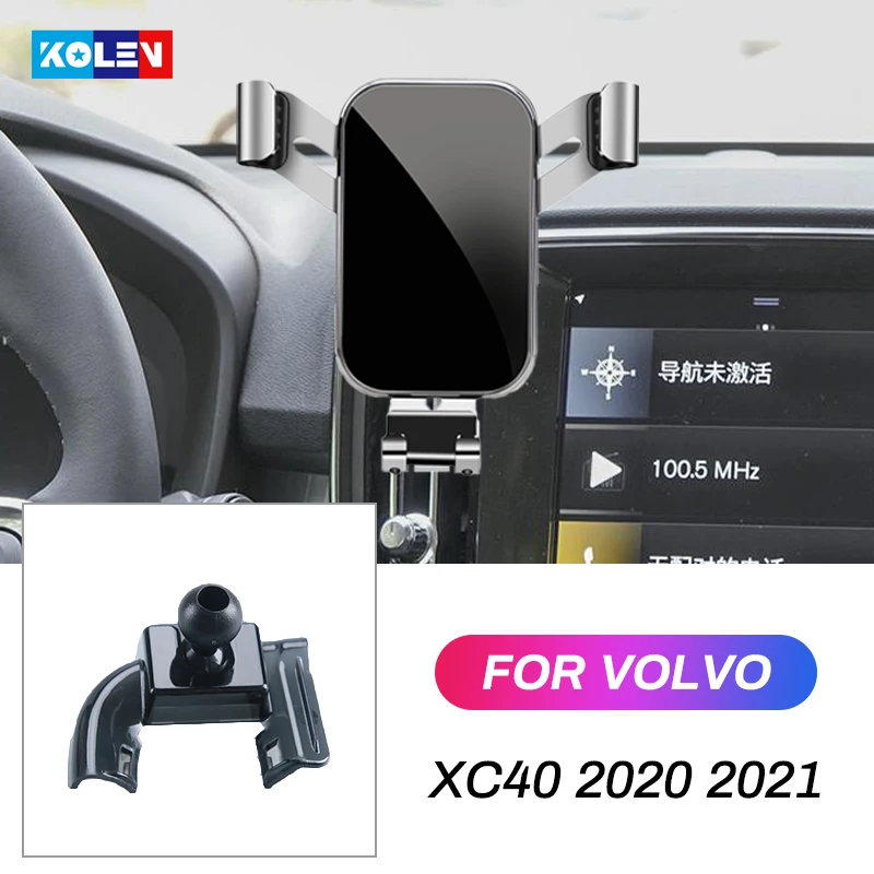 Car Mobile Phone Holder For Volvo XC40 2020 2021 Air Vent Smart Phone ...